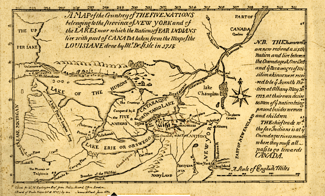 Iroquois Confederacy - History of the Five Tribes - 'Six Nations ...