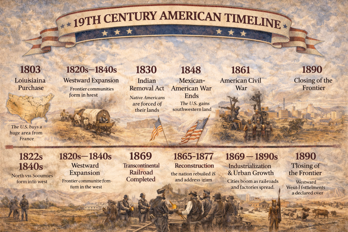 19th Century Timeline | Key Events, Milestones & Historical Highlights