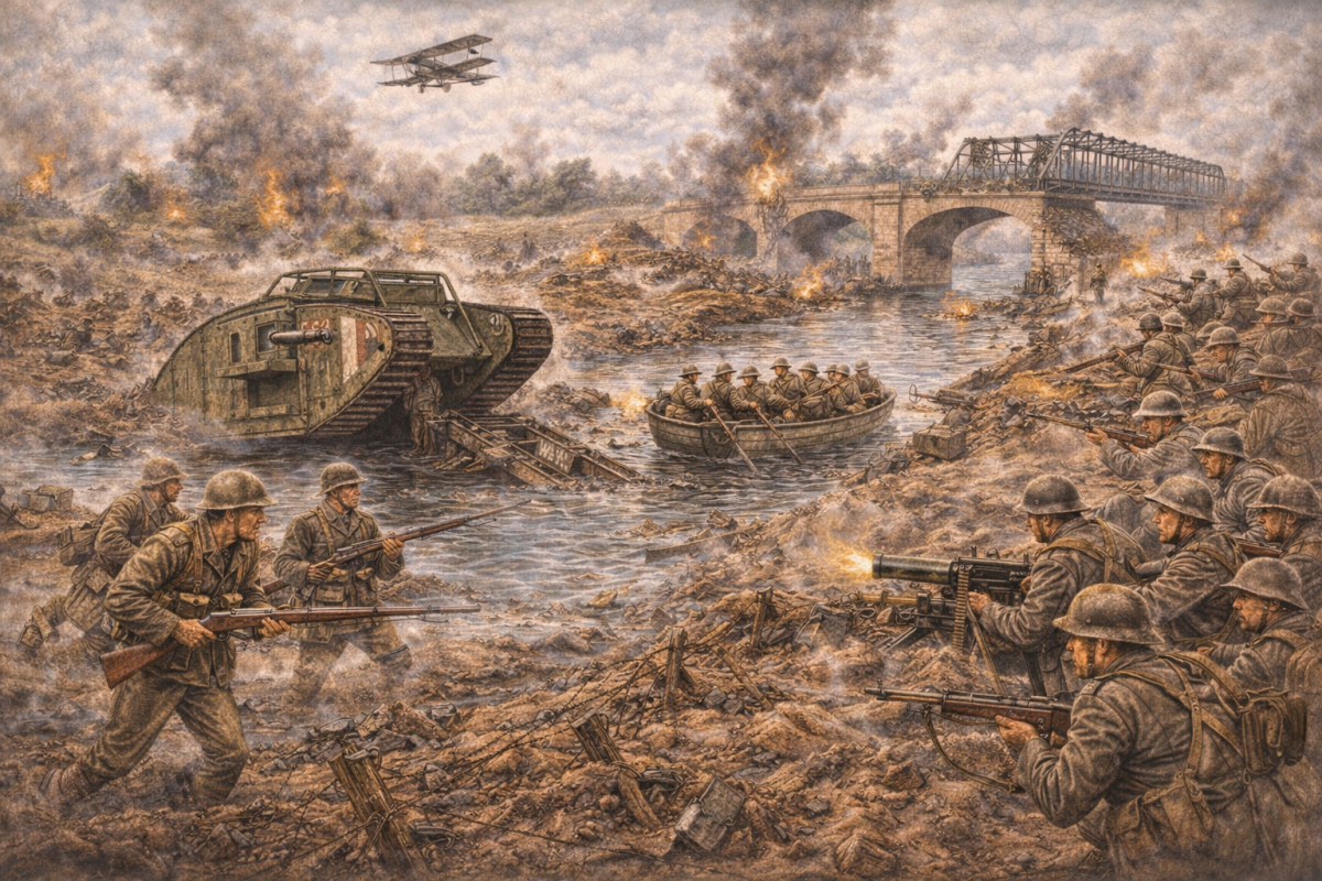 Battle of St. Quentin Canal – American History