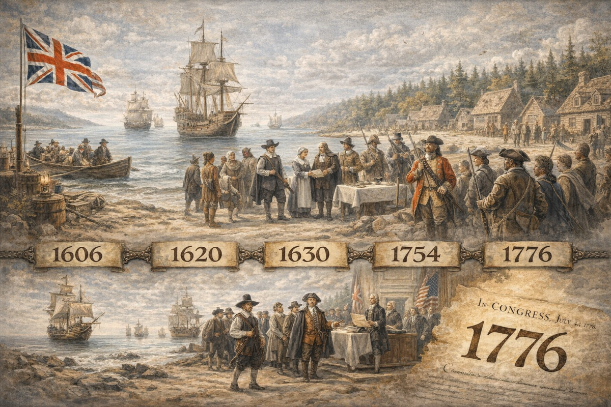 Colonial Period Timeline – American History