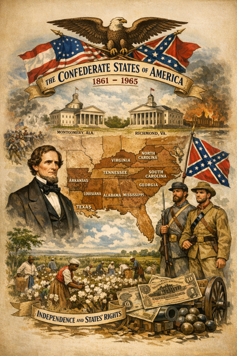 Confederate States Of America: Formation, Government & Downfall