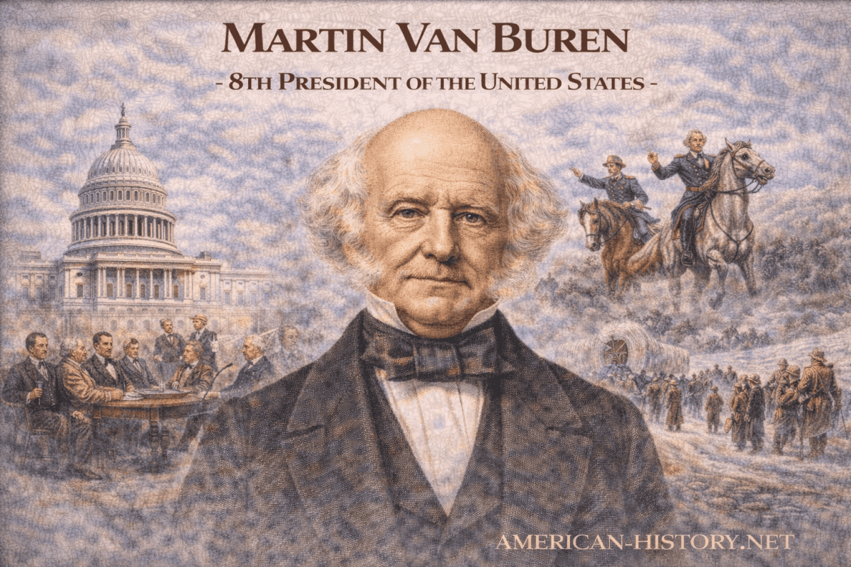 Martin Van Buren – 8th President Of The United States