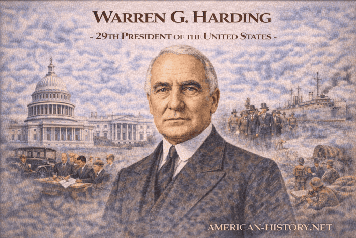 Warren G. Harding – 29th President Of The United States