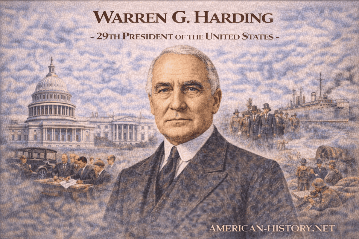 Warren G. Harding – 29th President Of The United States