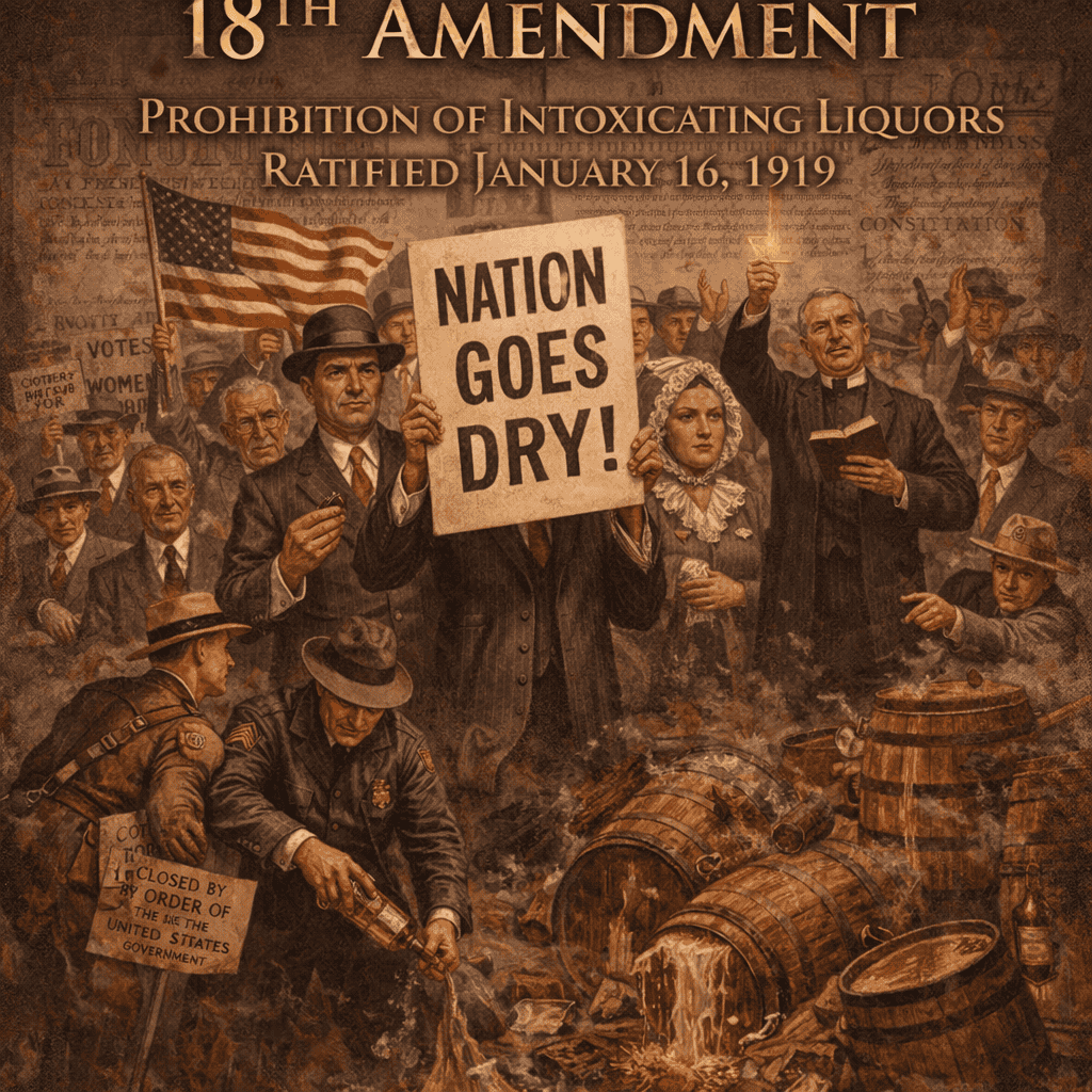 18th Amendment: Prohibition In The United States