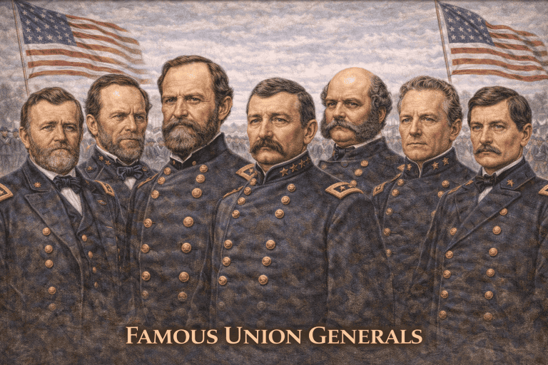 Famous Generals Of The American Civil War | Union & Confederate Leaders