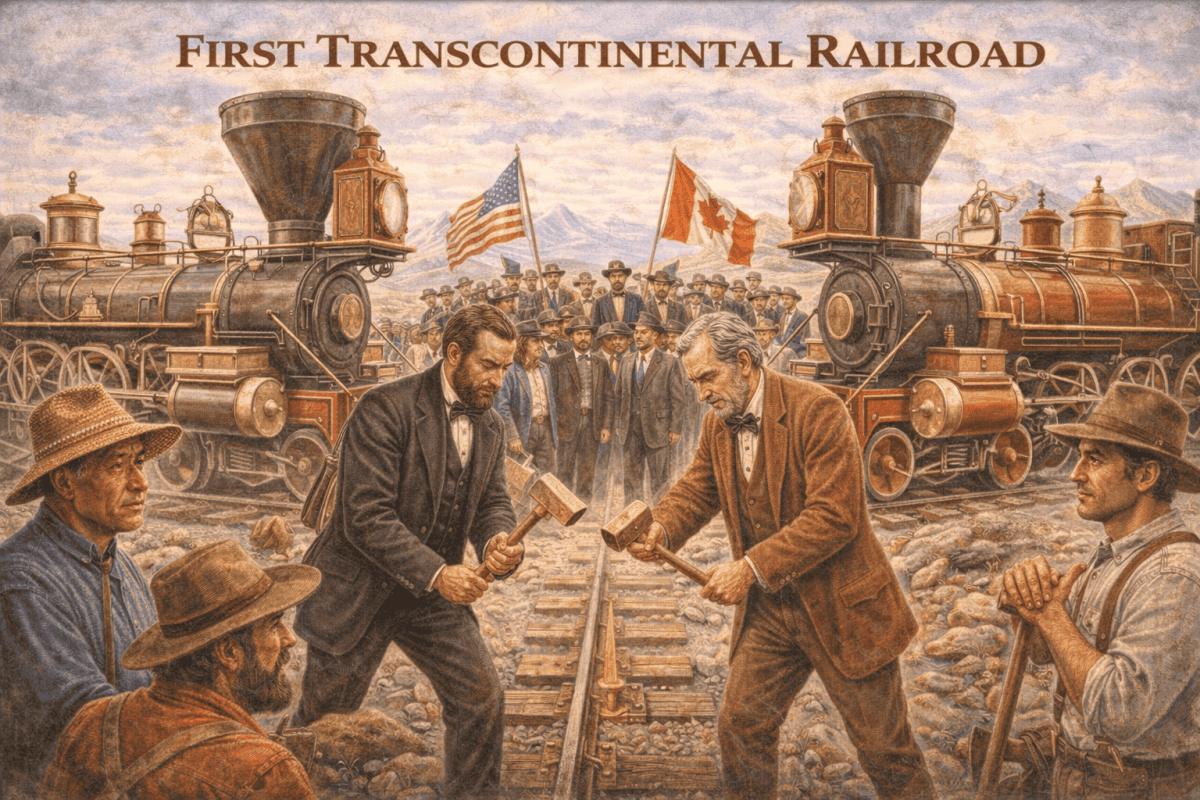 First Transcontinental Railroad 1869: Connecting A Nation