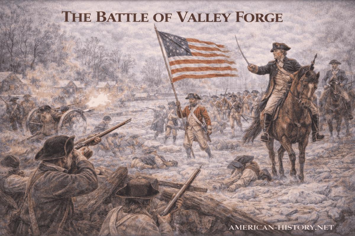 Valley Forge 1777–1778: Hardship, Training & Survival