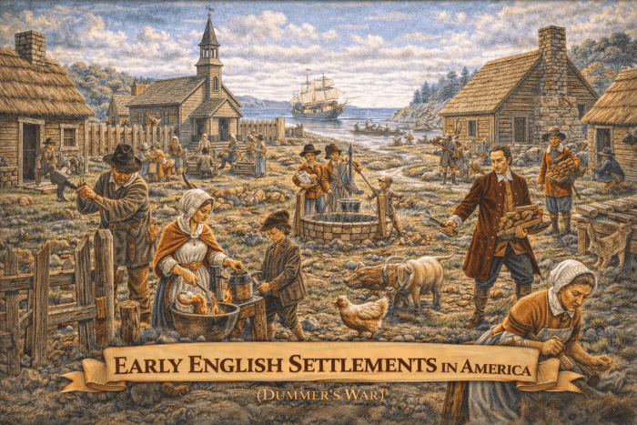 Early English Settlements In America | Pilgrims & Jamestown